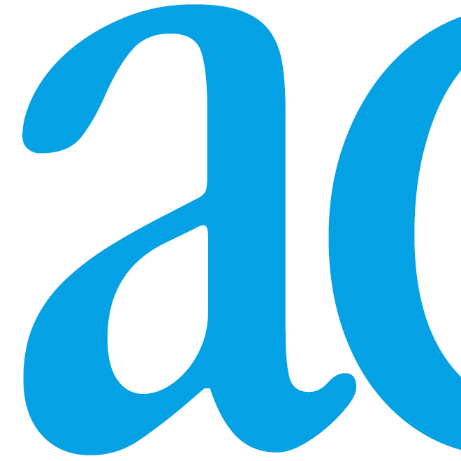 Aqua smooth blue text | Robouk Designs